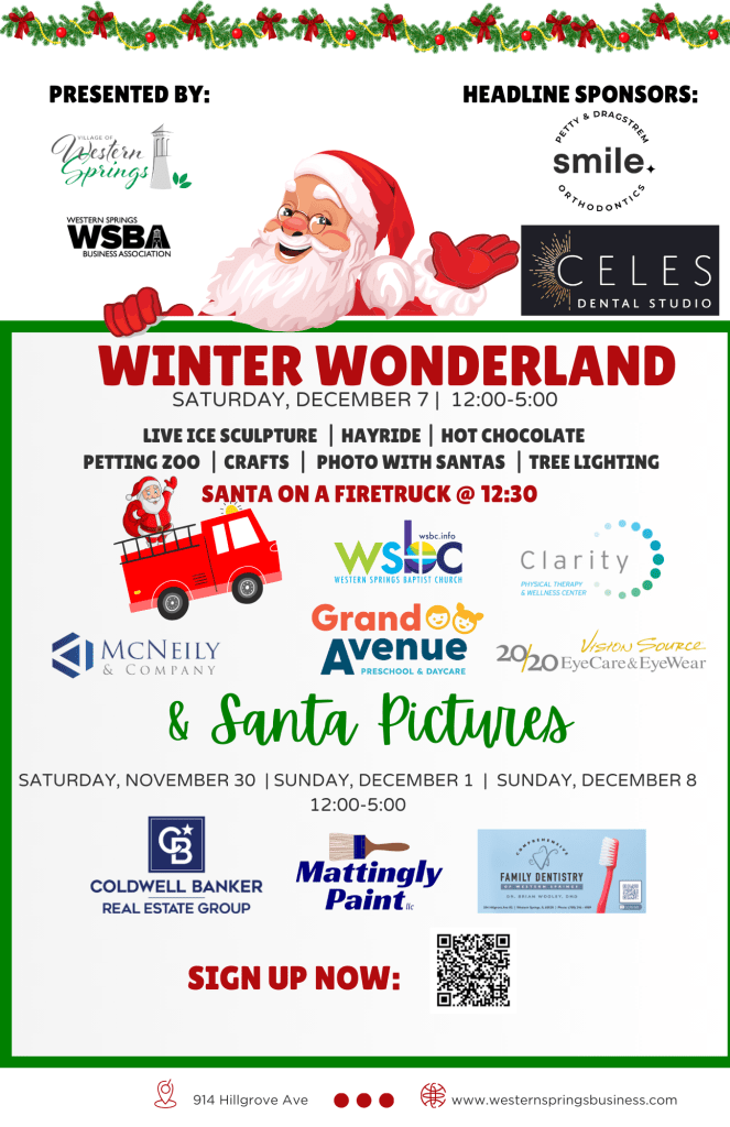 Winter Wonderland & Photos with Santa